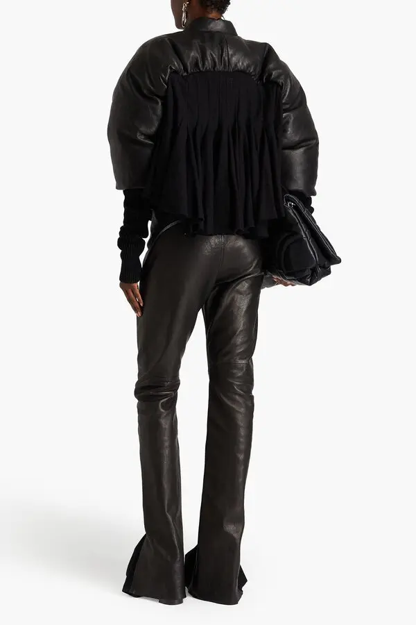 Rick Owens Quilted Paneled Jacket