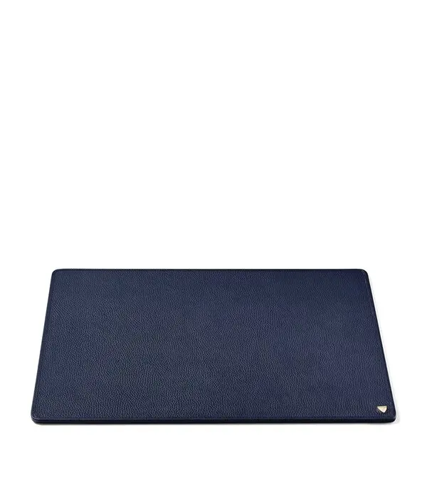 ASPINAL OF LONDON Leather Desk Blotter