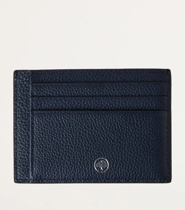 Mulberry Leather Heritage Logo Card Holder