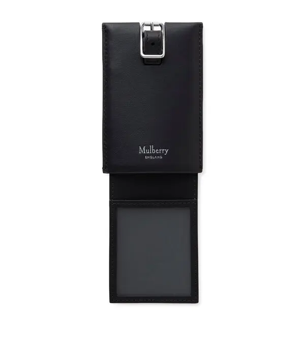 Mulberry Calfskin Luggage Tag