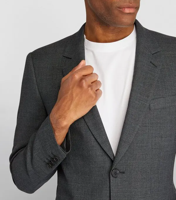 Sandro Wool Suit Jacket - Black