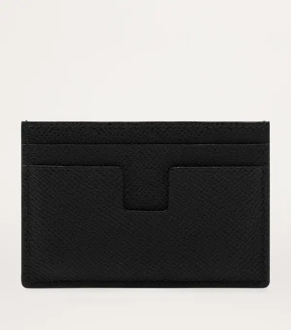 TOM FORD Leather T-line Card Holder
