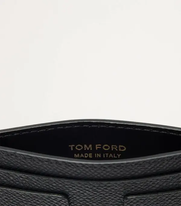 TOM FORD Leather T-line Card Holder
