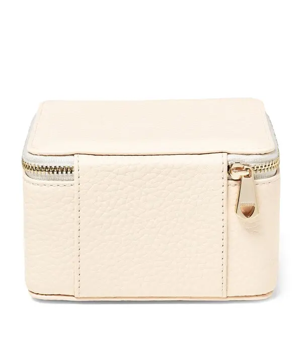 ASPINAL OF LONDON Leather Watch And Ring Box