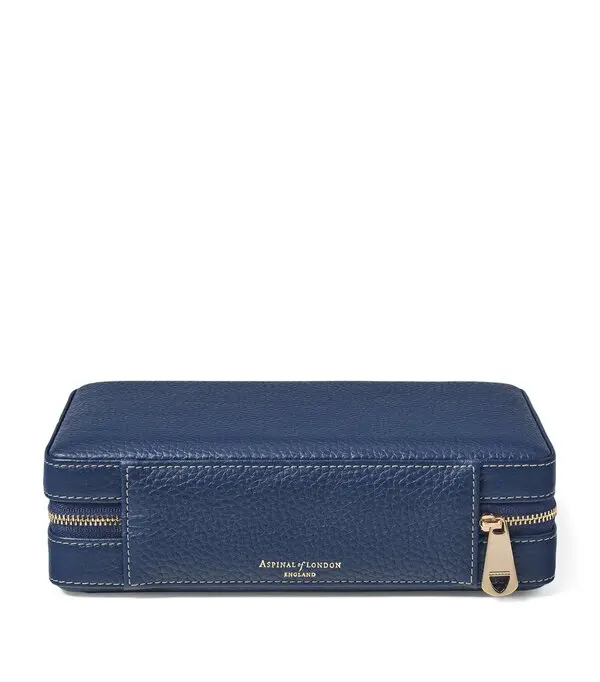 ASPINAL OF LONDON Large Leather Jewellery Case