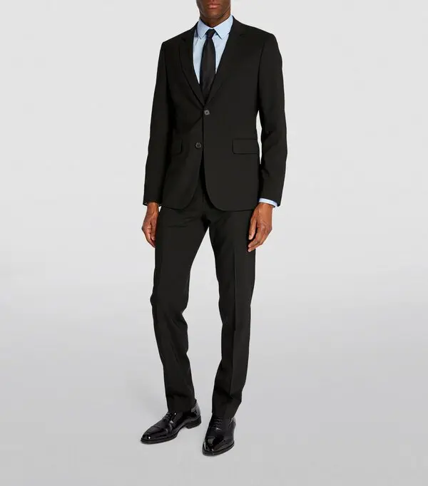 Sandro Virgin Wool Blazer - Black