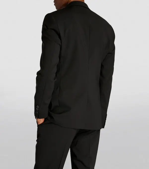 Sandro Virgin Wool Blazer - Black