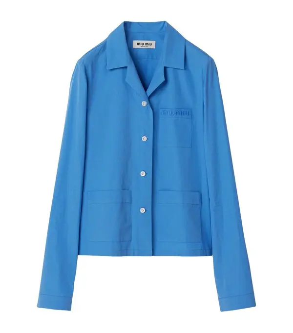 Miu Miu Cotton Poplin Shirt