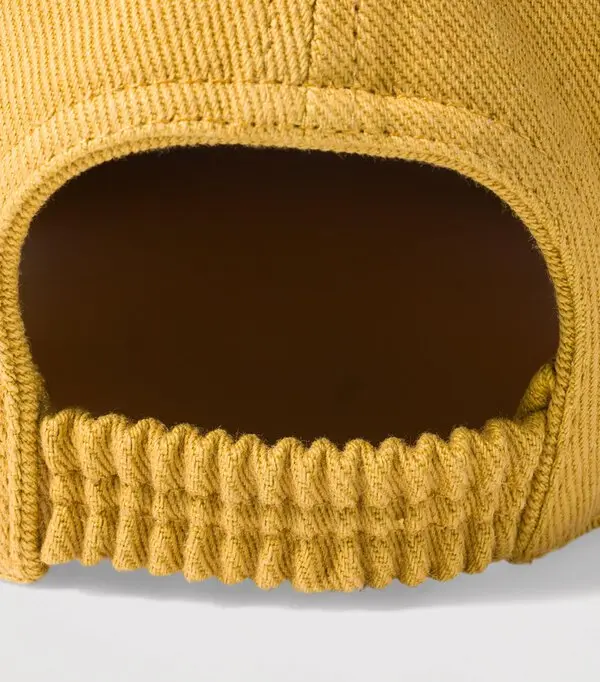 Miu Miu Embroidered Baseball Cap - Yellow
