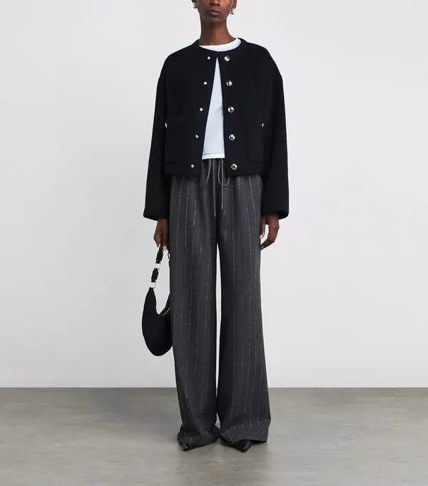 Maje Wool-blend Jacket