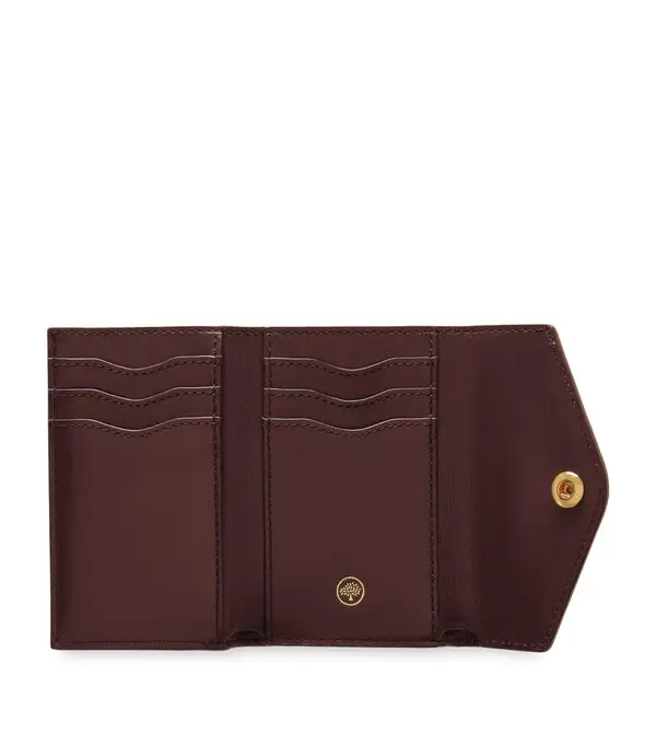 Mulberry Leather Folded Multi-card Wallet - Black