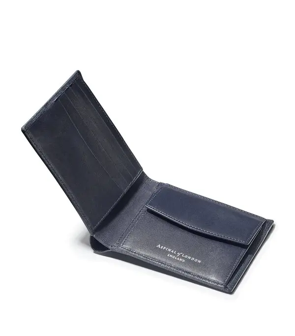 ASPINAL OF LONDON Leather Bifold Coin Wallet
