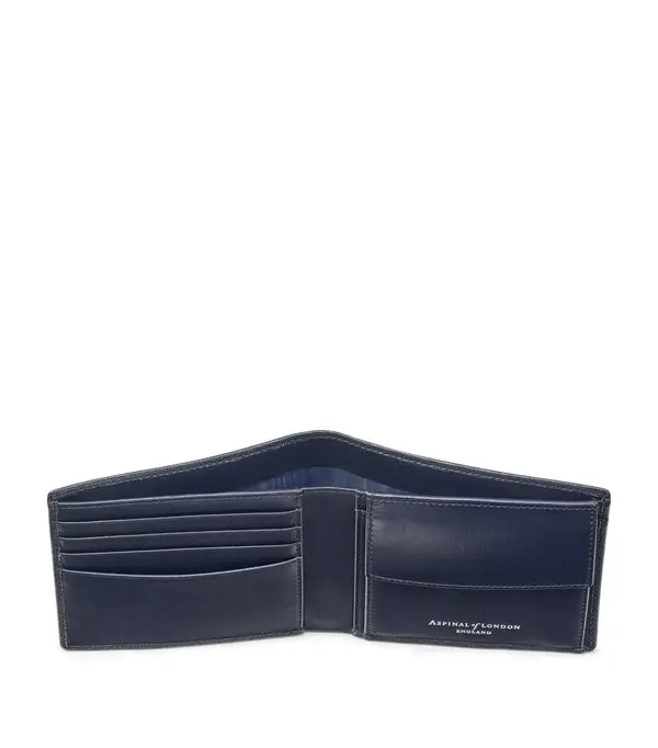 ASPINAL OF LONDON Leather Bifold Coin Wallet
