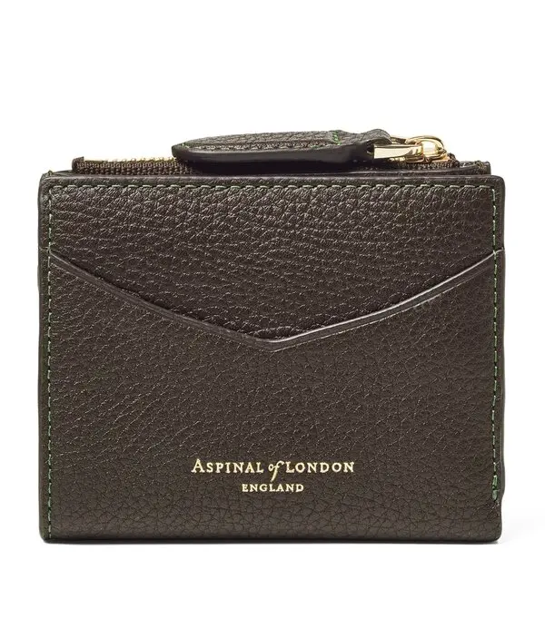 ASPINAL OF LONDON Leather Card Holder - Brown