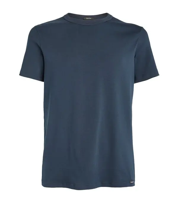 TOM FORD Crew-neck T-shirt - Navy