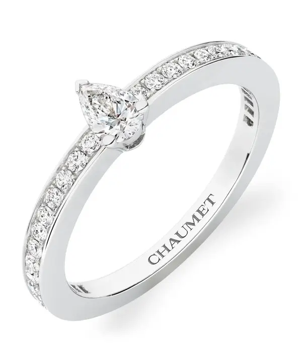 CHAUMET Platinum And Diamond Joséphine Éclat D’éternité Ring - Silver