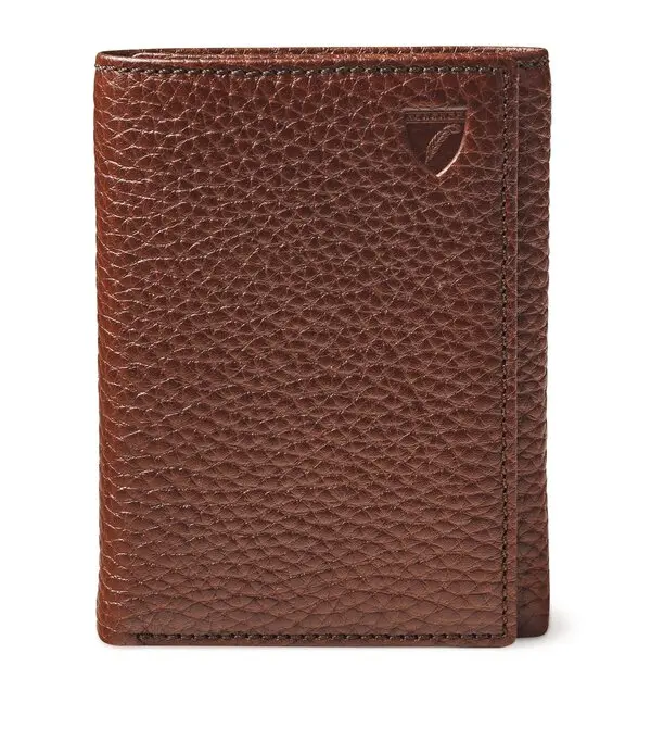ASPINAL OF LONDON Leather Trifold Wallet - Brown