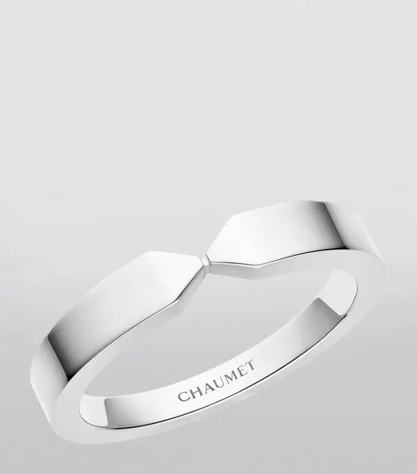 CHAUMET Platinum Triomphe De Wedding Band