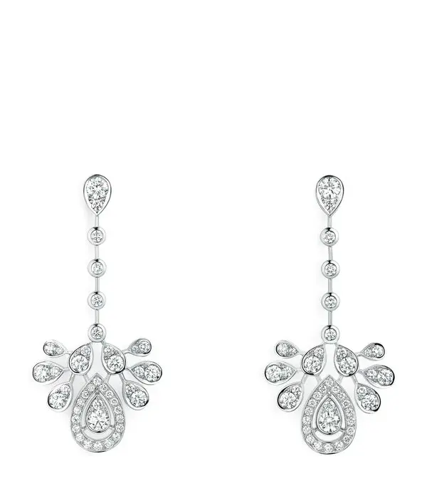 CHAUMET Joséphine Aigrette Impériale Earrings - Silver