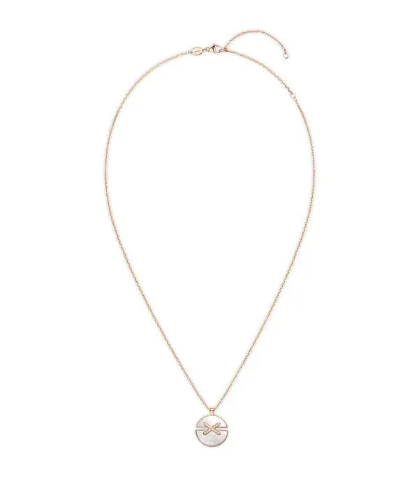 CHAUMET Jeux De Liens Harmony Pendant Necklace - Rose Gold