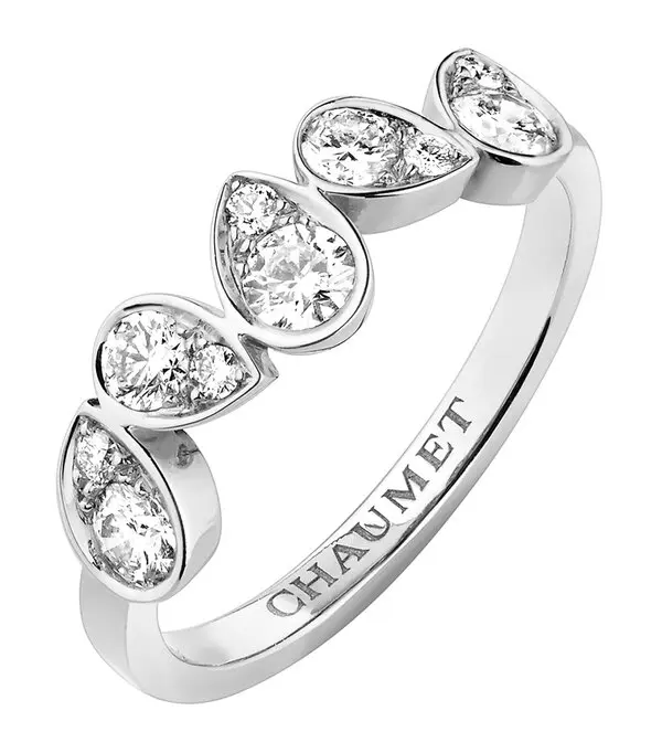 CHAUMET Joséphine Ronde D'aigrettes Ring - Silver