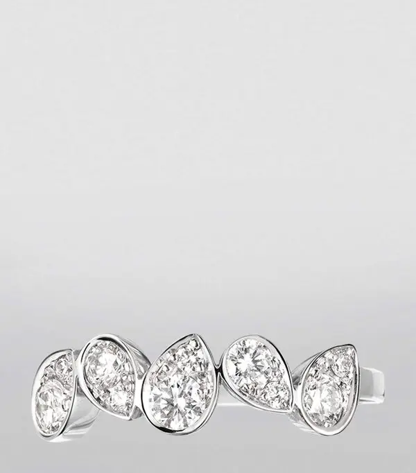 CHAUMET Josephine Ronde D'aigrettes Ring In White Gold And Diamonds