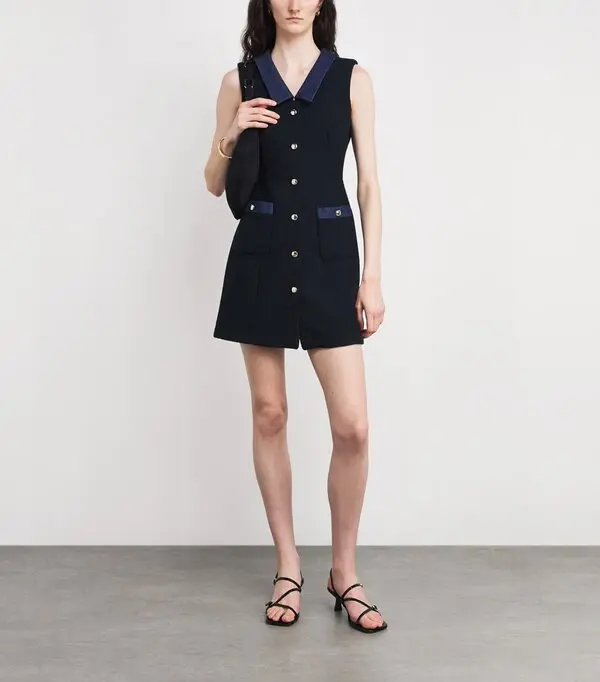 Maje Tweed Mini Dress