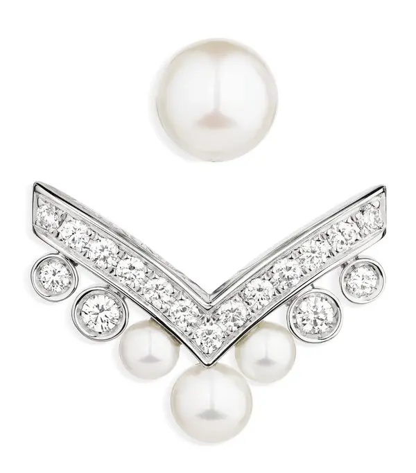 CHAUMET Joséphine Aigrette Single Earring - Silver