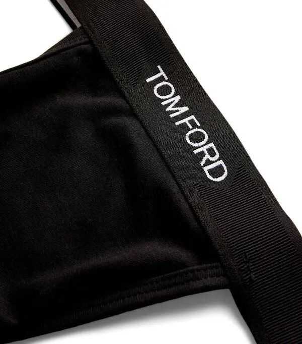 TOM FORD Logo Jock Strap - Black
