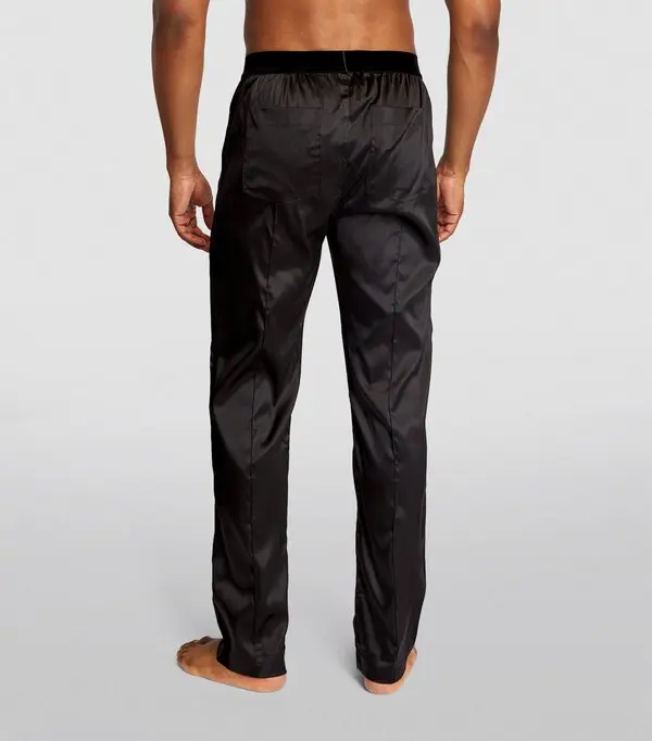 TOM FORD Stretch Silk Pyjama Bottoms - Black