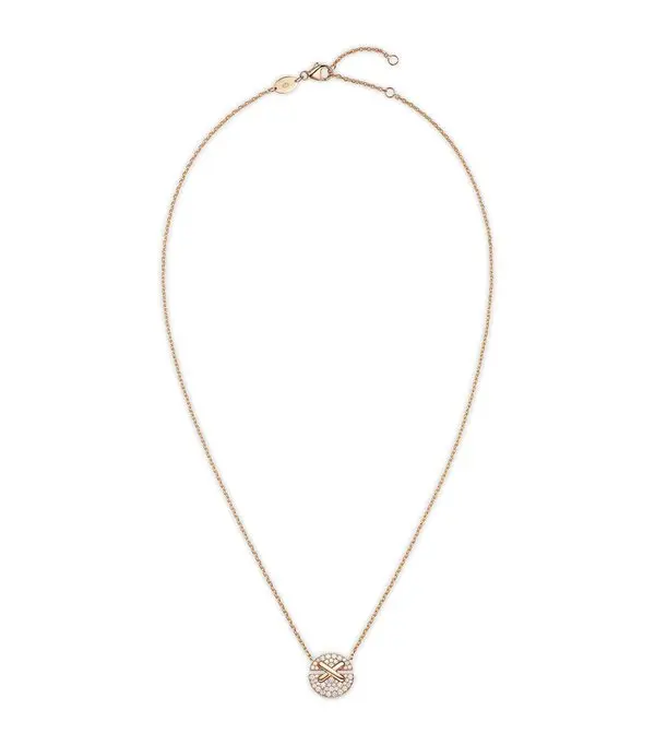 CHAUMET Small Harmony Pendant Necklace - Rose Gold