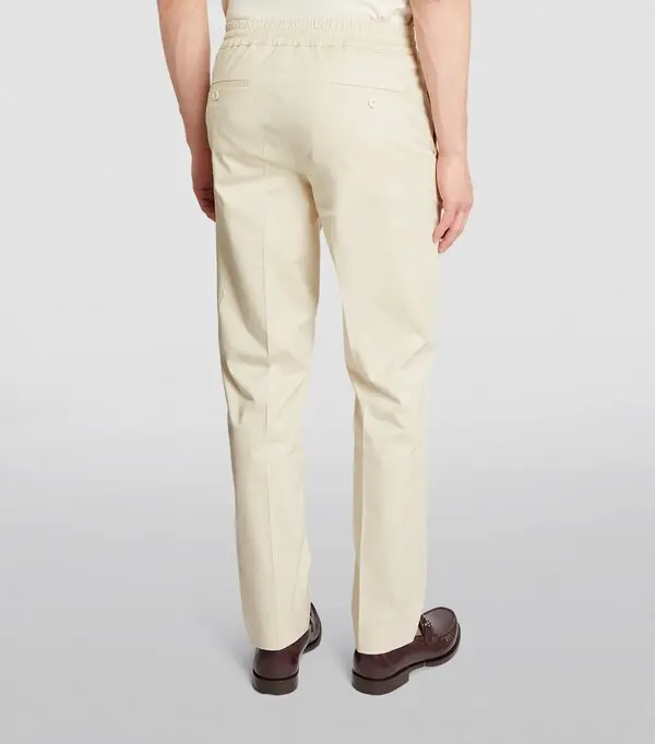 Sandro Drawstring Trousers - Beige