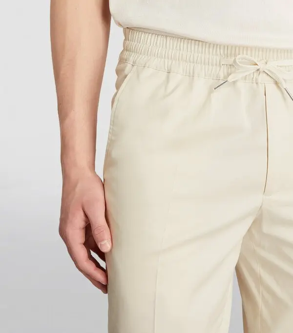 Sandro Drawstring Trousers - Beige