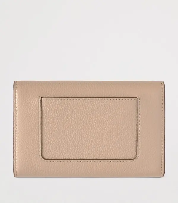 Mulberry Medium Leather Darley Wallet - Beige