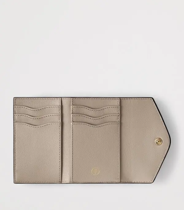 Mulberry Leather Folded Wallet - Neutral