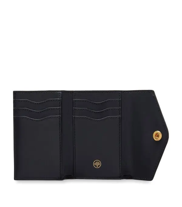 Mulberry Leather Folded Multi-card Wallet - Green