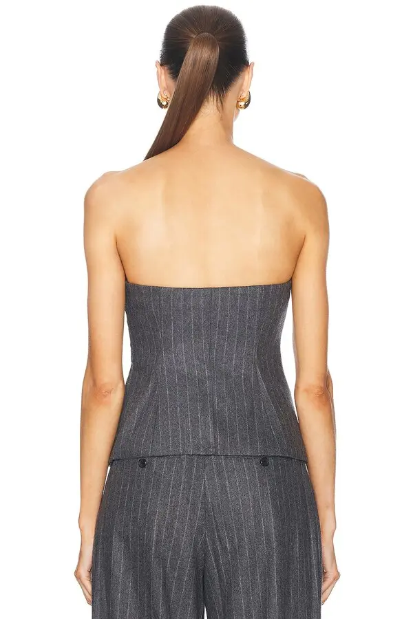 A.L.C. Renee Top - Grey Melange