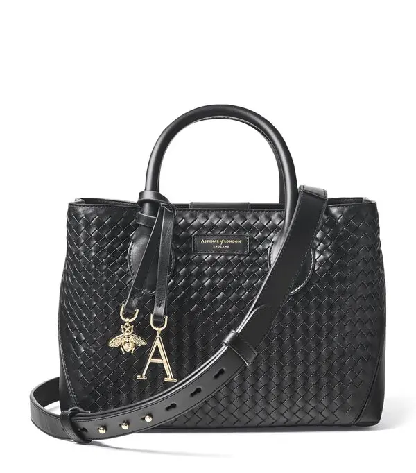 ASPINAL OF LONDON London Medium Tote Bag - Black