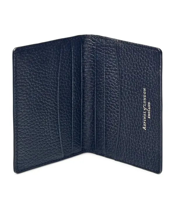 ASPINAL OF LONDON Leather Folded Card Holder