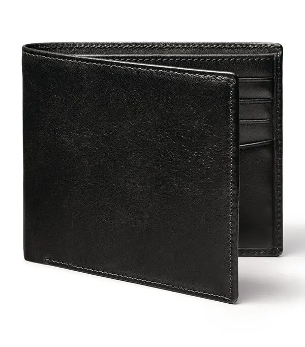 ASPINAL OF LONDON Leather Bifold Wallet - Black