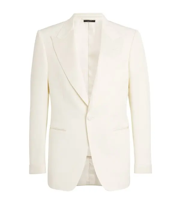 TOM FORD Wool-mohair Tuxedo Jacket