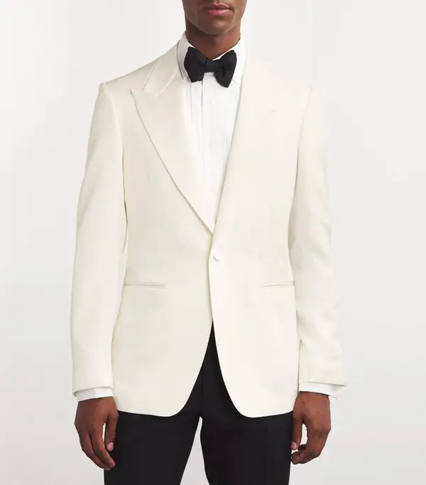 TOM FORD Wool-mohair Tuxedo Jacket
