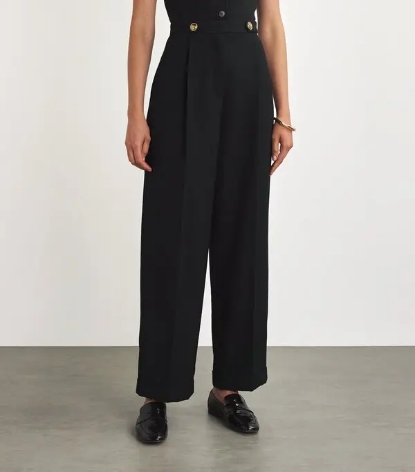 Sandro Wool-blend Trousers