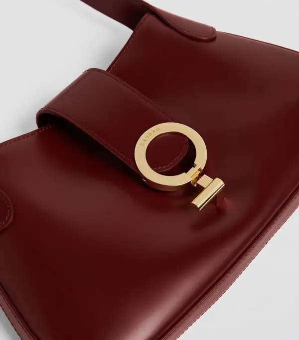 Sandro Janet Leather Shoulder Bag