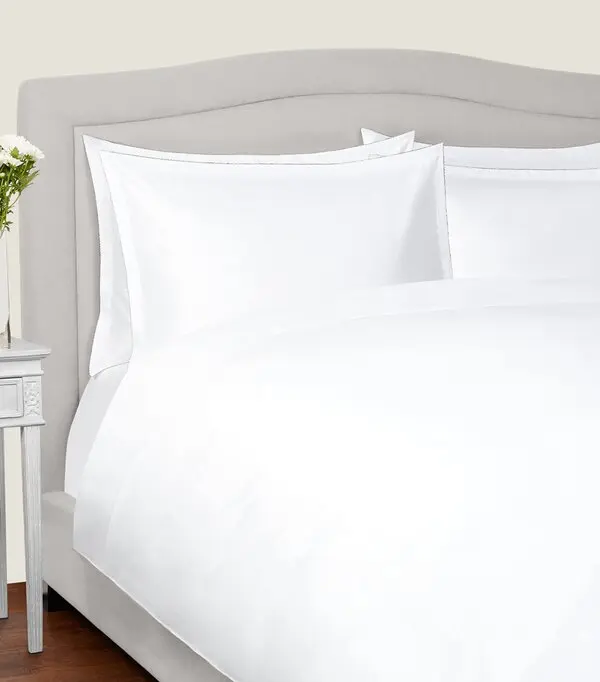 PETER REED Sea Island Fitted Sheet - White