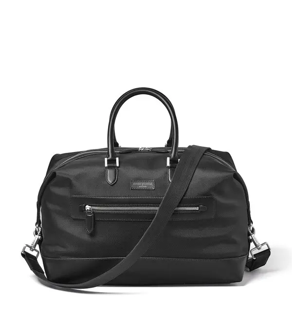 ASPINAL OF LONDON Nylon Holdall - Black