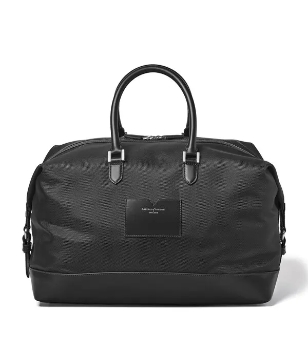 ASPINAL OF LONDON Nylon Holdall - Black
