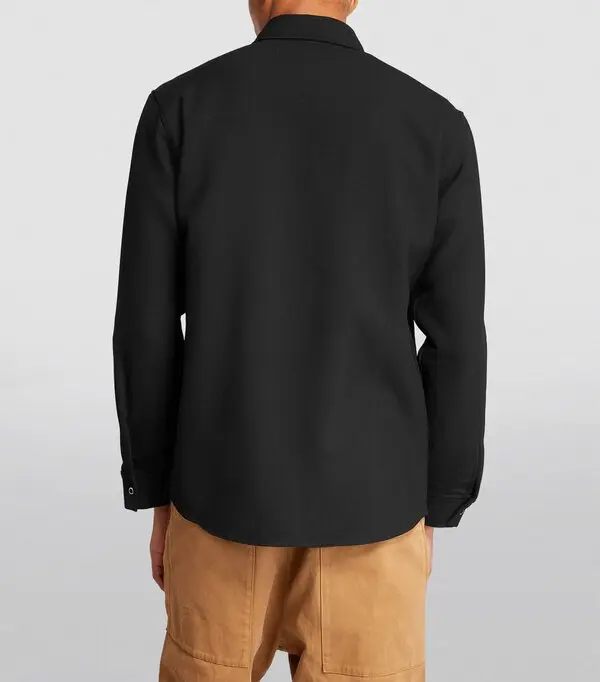 Sandro Long-sleeve Press-stud Shirt