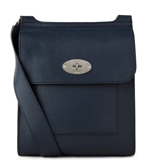 Mulberry Leather Antony Messenger Bag - Blue