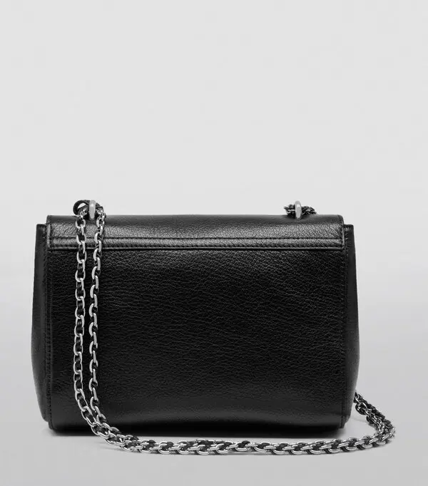 Mulberry Leather Lily Shoulder Bag - Black